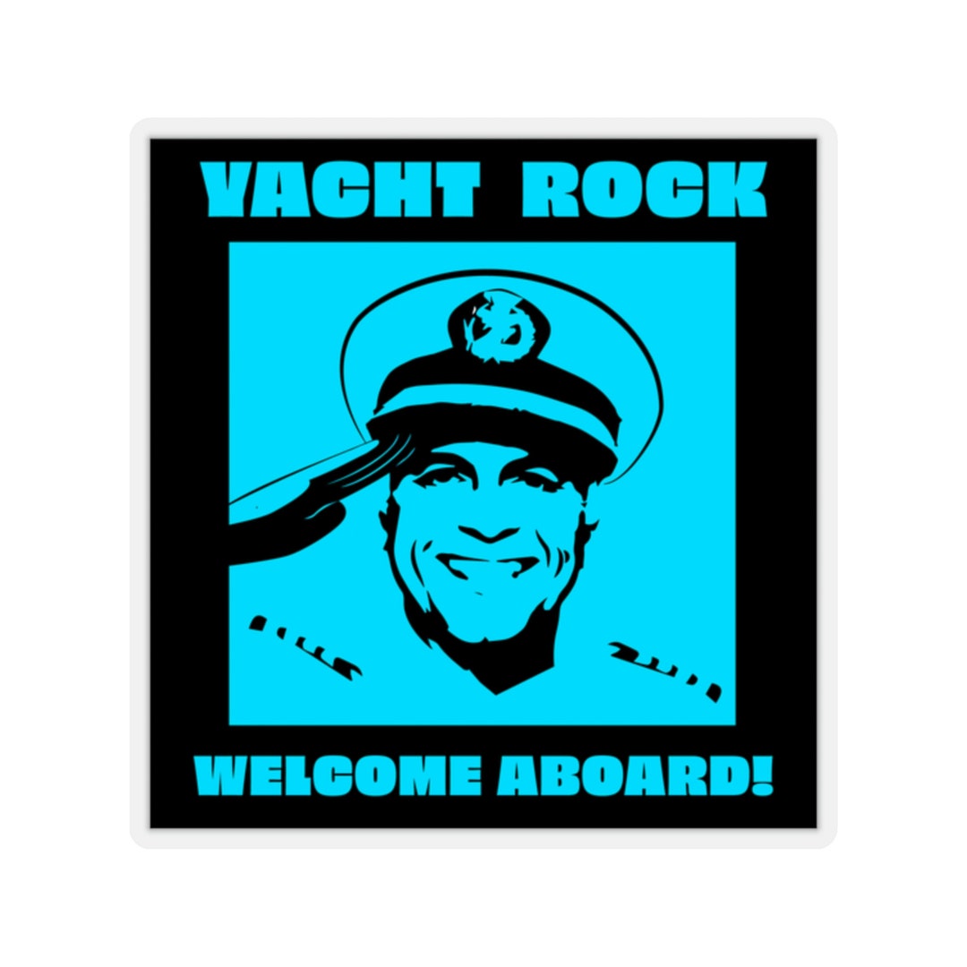 Yacht Rock Welcome Aboard! Sticker - Etsy