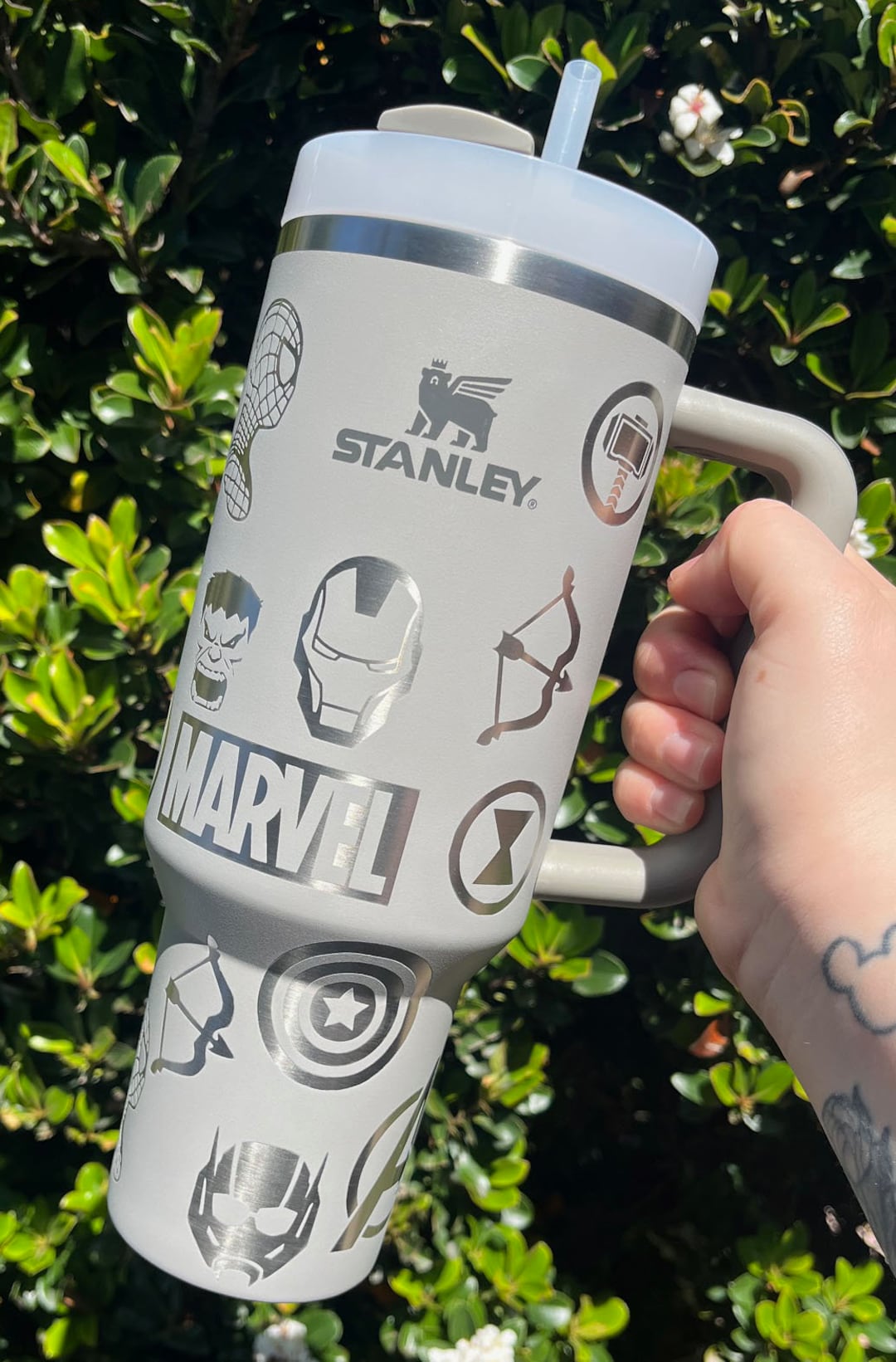 Marvel Avengers 40 Ounce Laser Engraved Stanley Tumbler - Etsy