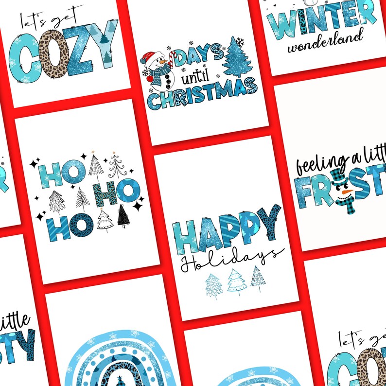 Christmas Printable Gift Tags Christmas Gift Labels Christmas Gift Tags ...