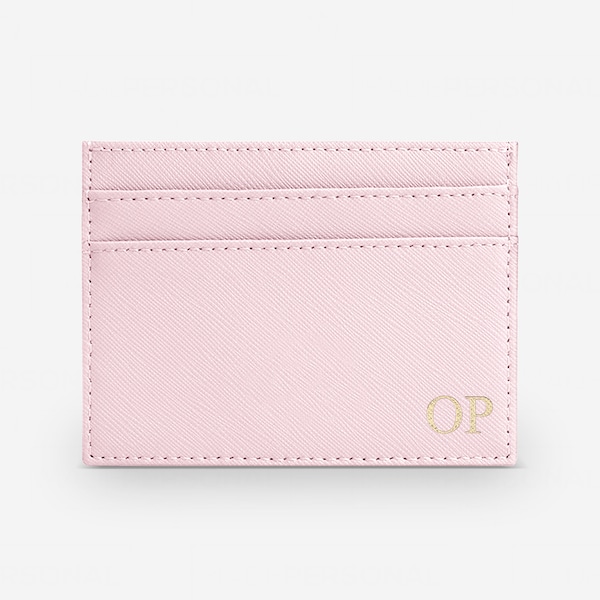 Embossed Leather Card Holder - Etsy