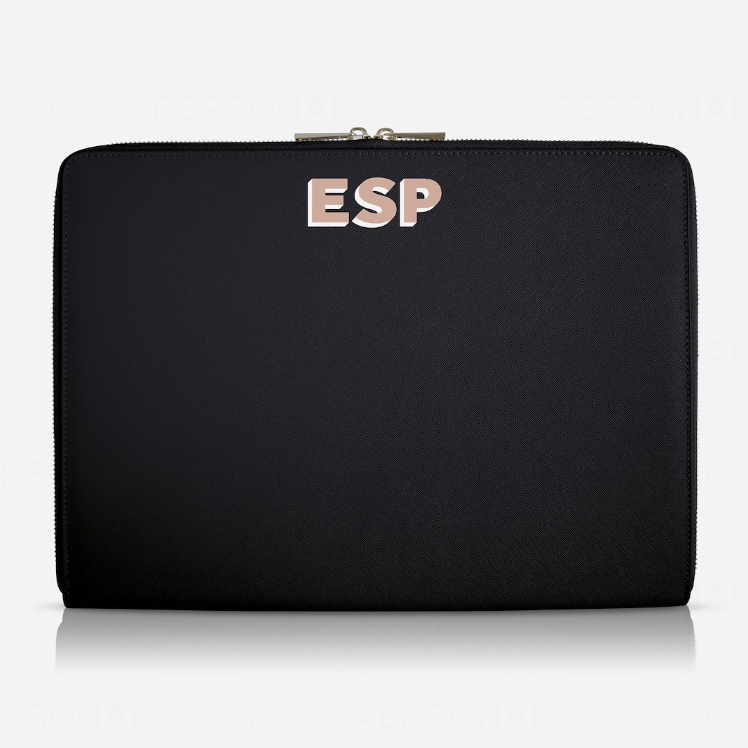 Leather Laptop Sleeve, 14 Inch Personalised Laptop Case M3, 13 Inch ...