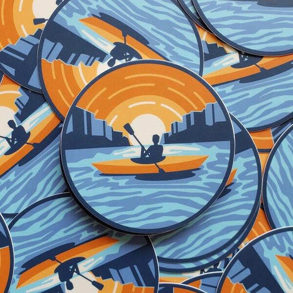 Kayak Decal - Etsy