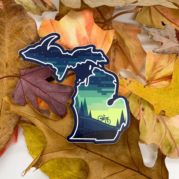 Mountain Biking Trail Stickers - Etsy