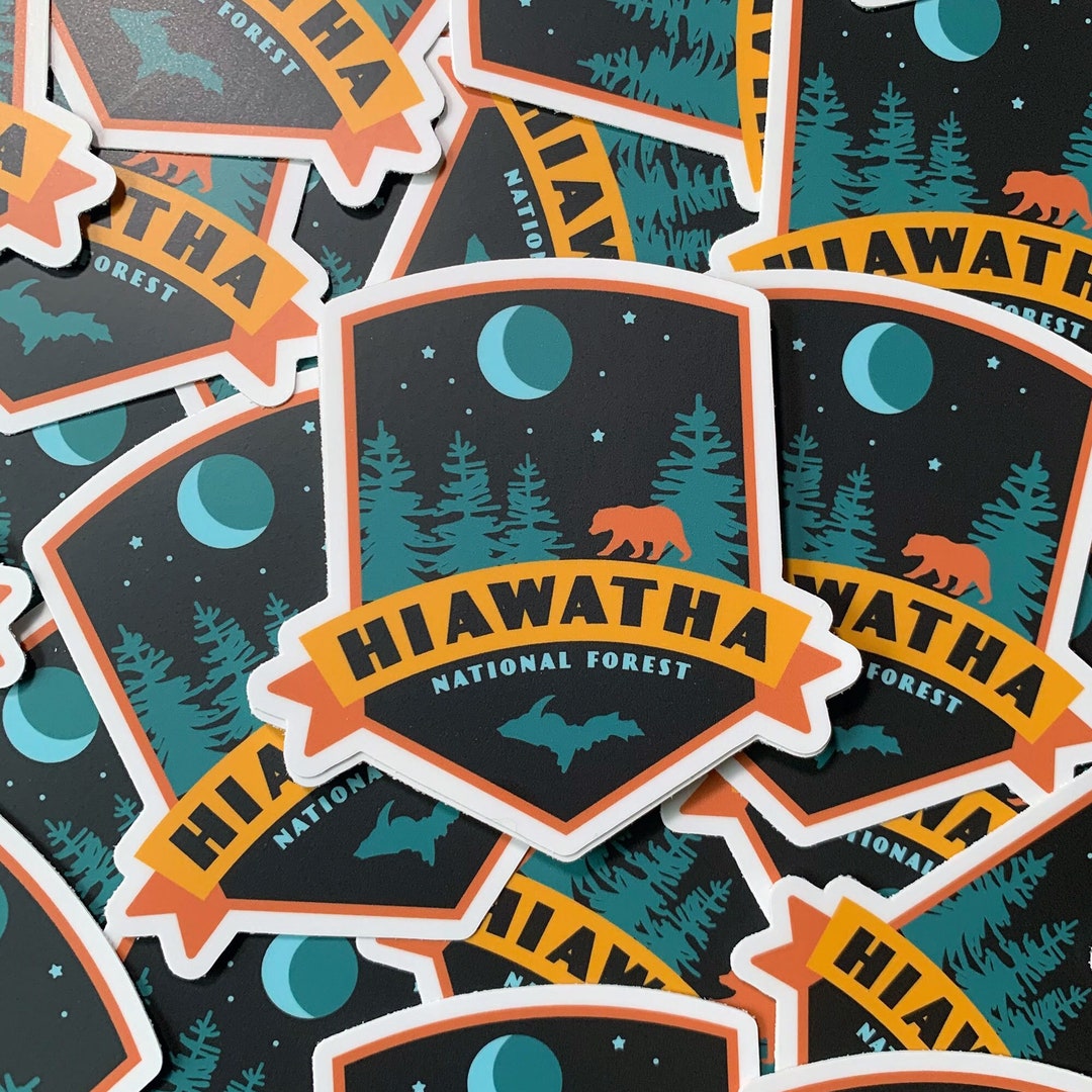 Hiawatha National Forest Sticker - Etsy