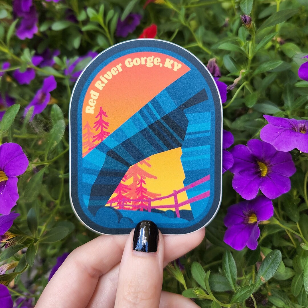Red River Gorge Vinyl Sticker Decal - Etsy