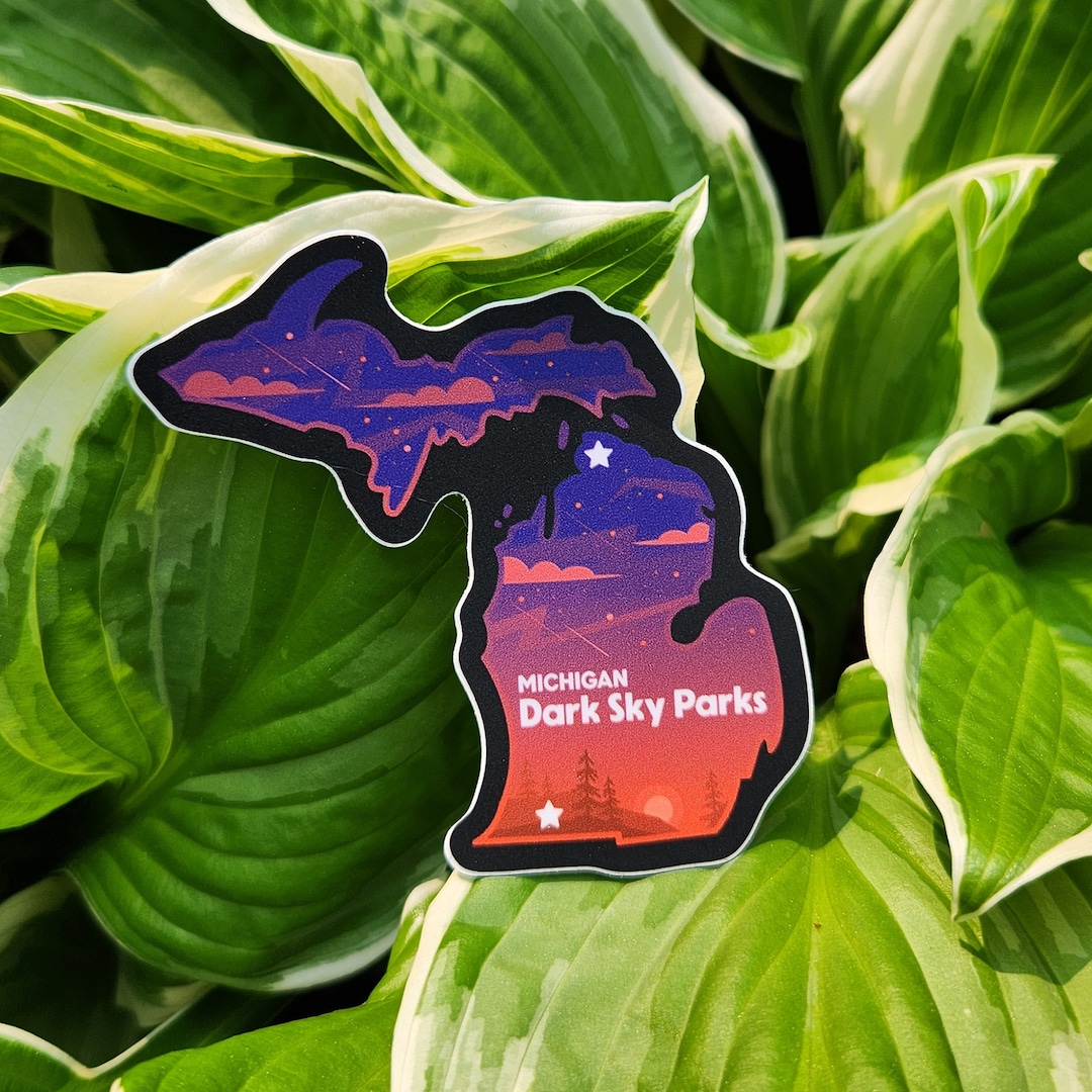 Michigan Dark Sky Parks Sticker - Etsy