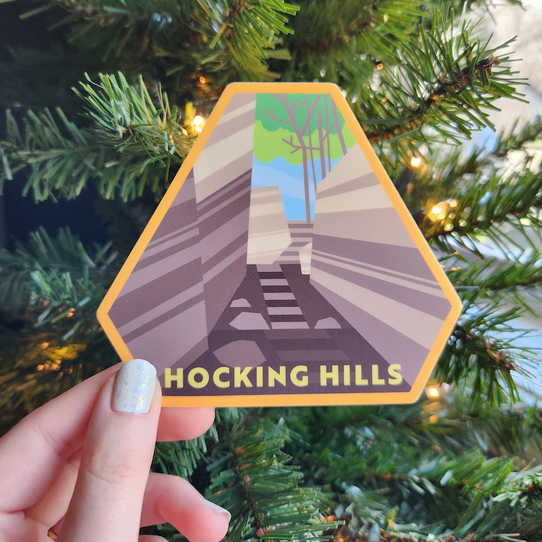 Hocking Hills Ohio Vinyl Sticker Decal - Etsy
