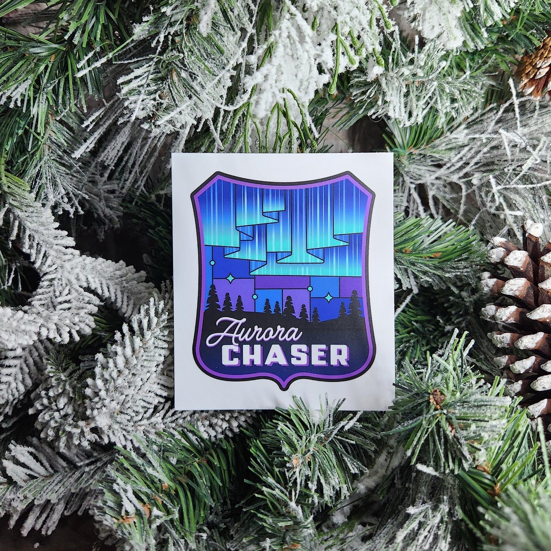 Aurora Chaser Vinyl Sticker Decal - Etsy