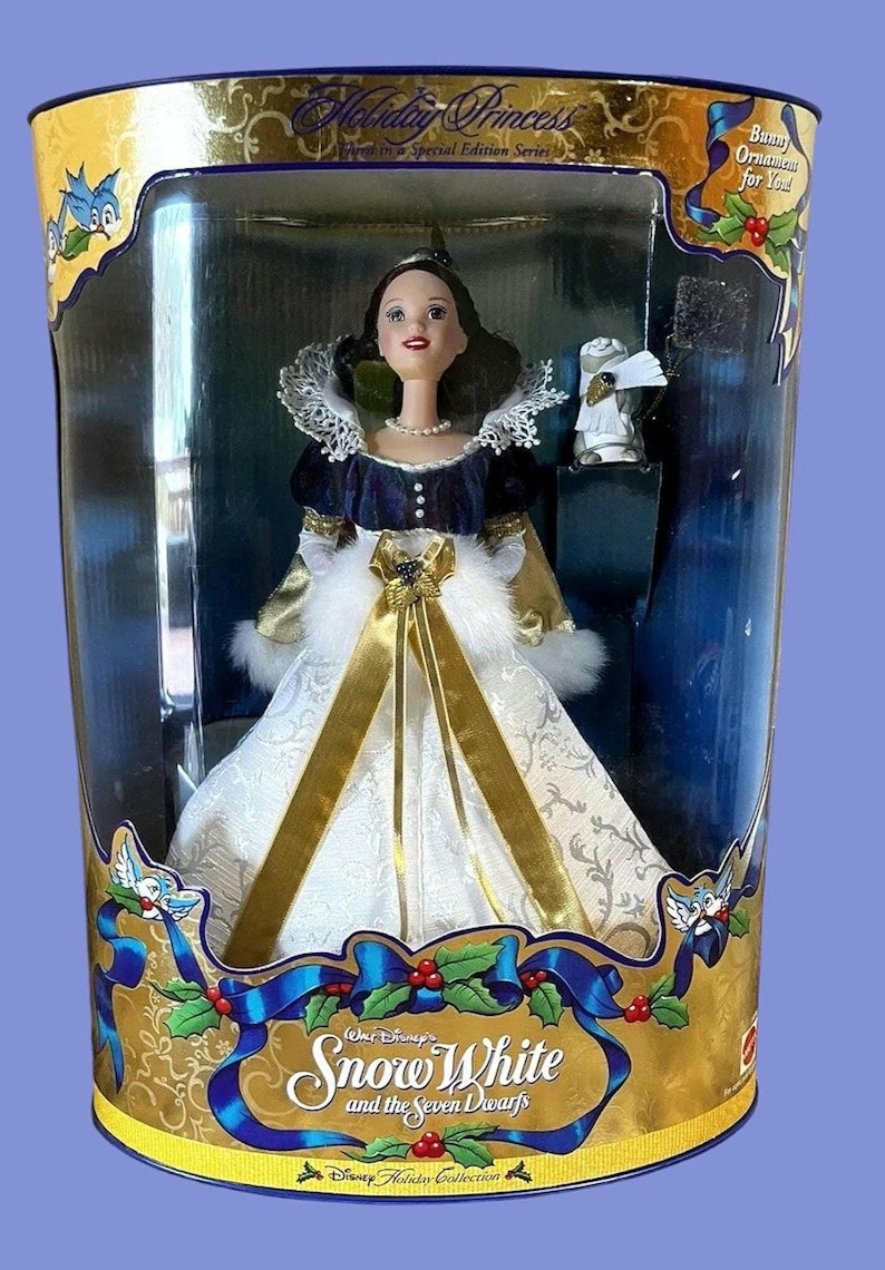 Disney Snow White Holiday Princess Barbie Doll, 1998 Special Edition - Etsy
