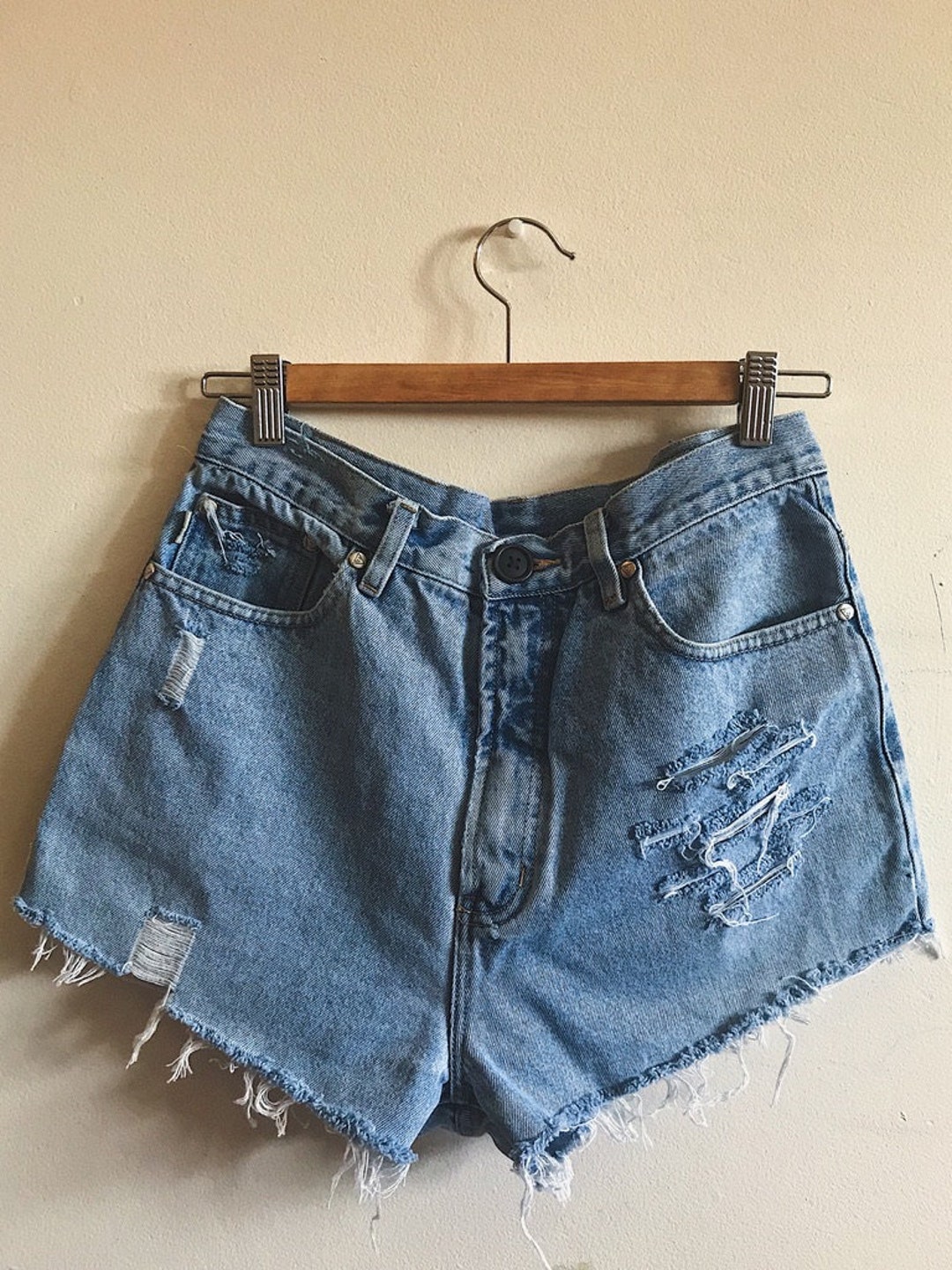 Vintage High Waisted 90s Guess Cut off Shorts - Etsy