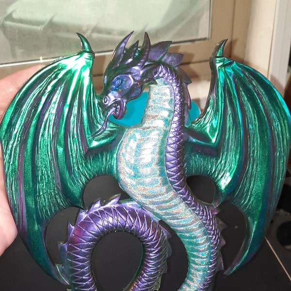 Resin Dragon - Etsy