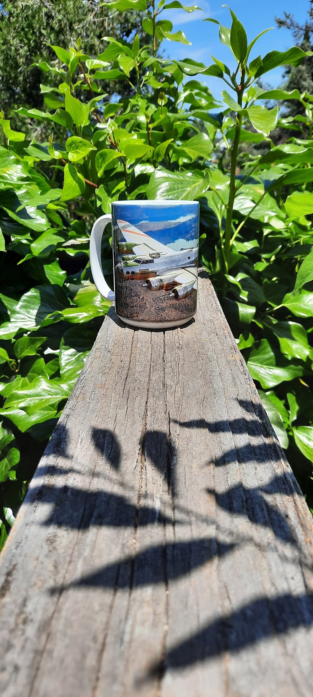 15oz. B-17 Flying Fortress Coffee Mug. Beautiful, Vibrant Ceramic ...