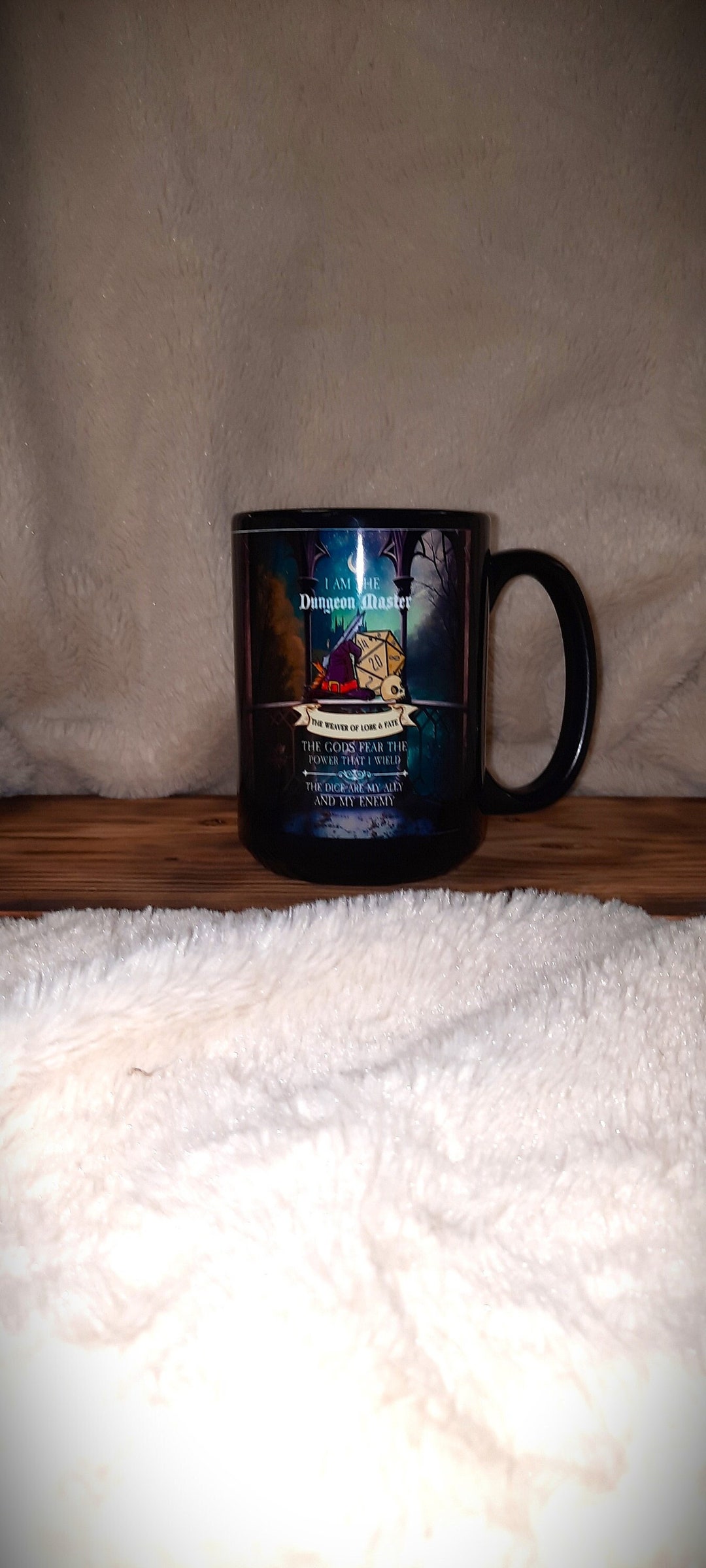 15oz. "i Am the Dungeon Master" DND Coffee Mug Design. Dungeons&dragons ...