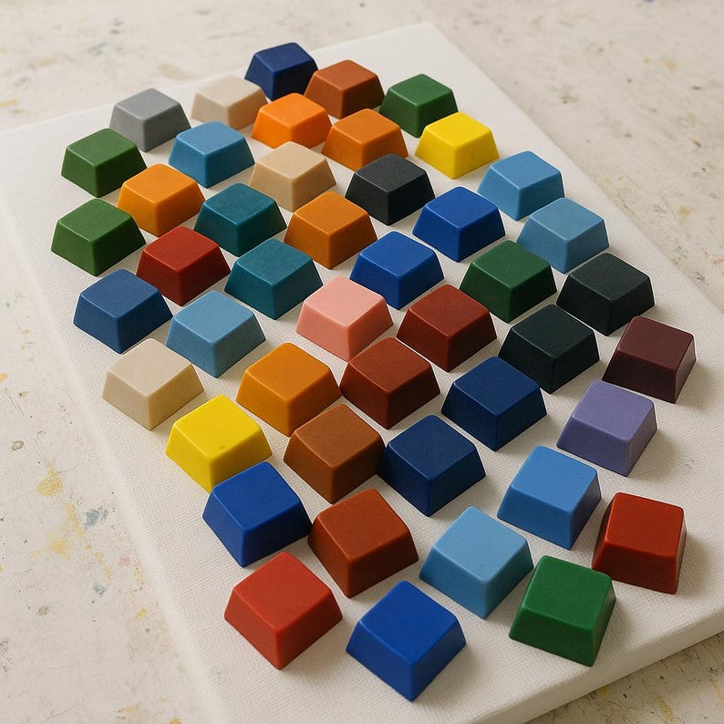 Fifty Separate Encaustic Paint Color Set- New Larger Tablet 3ml Sample ...