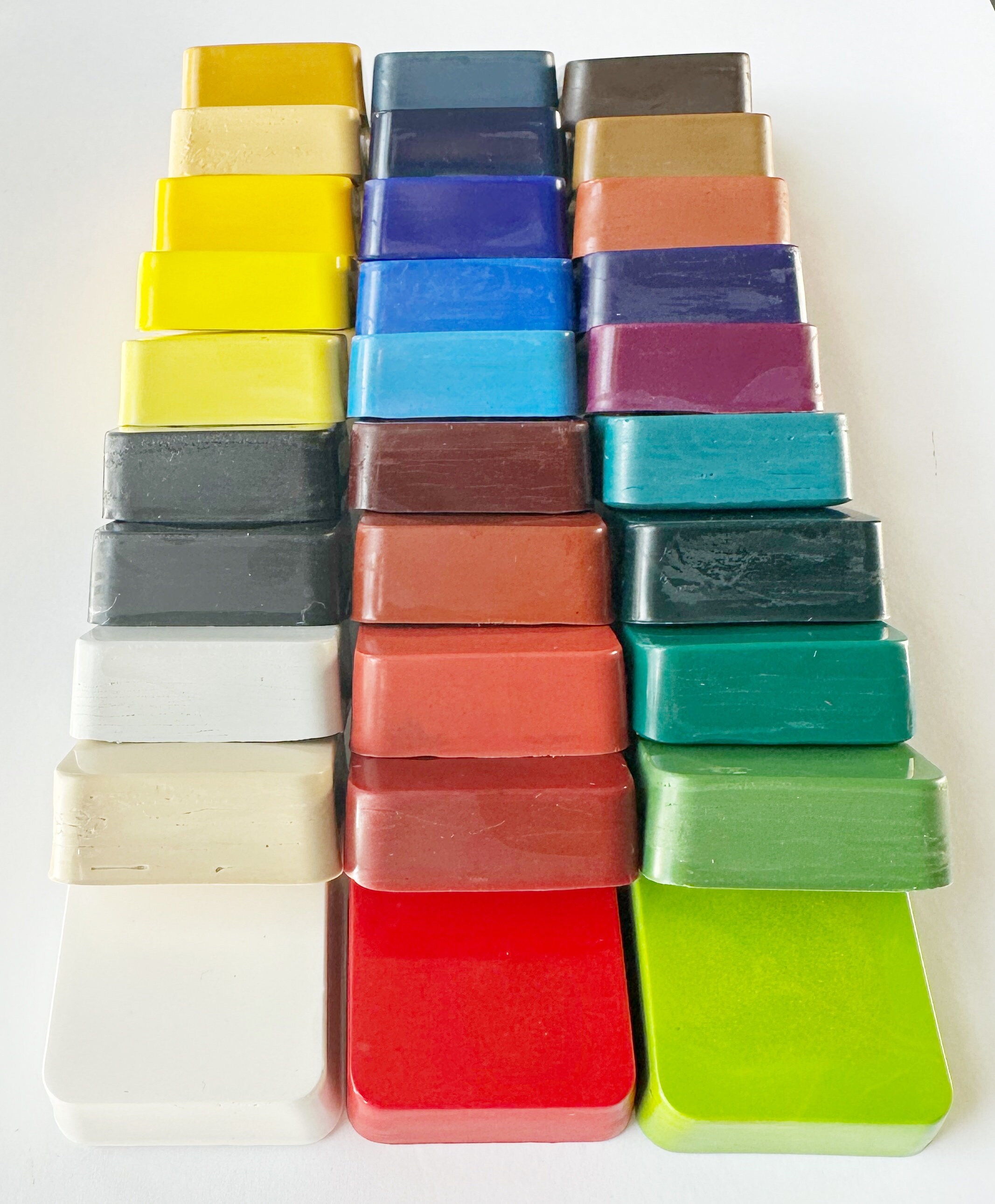 Encaustic Paint Starter Deluxe Palette Thirty Six 1 Oz. Blocks Pure ...