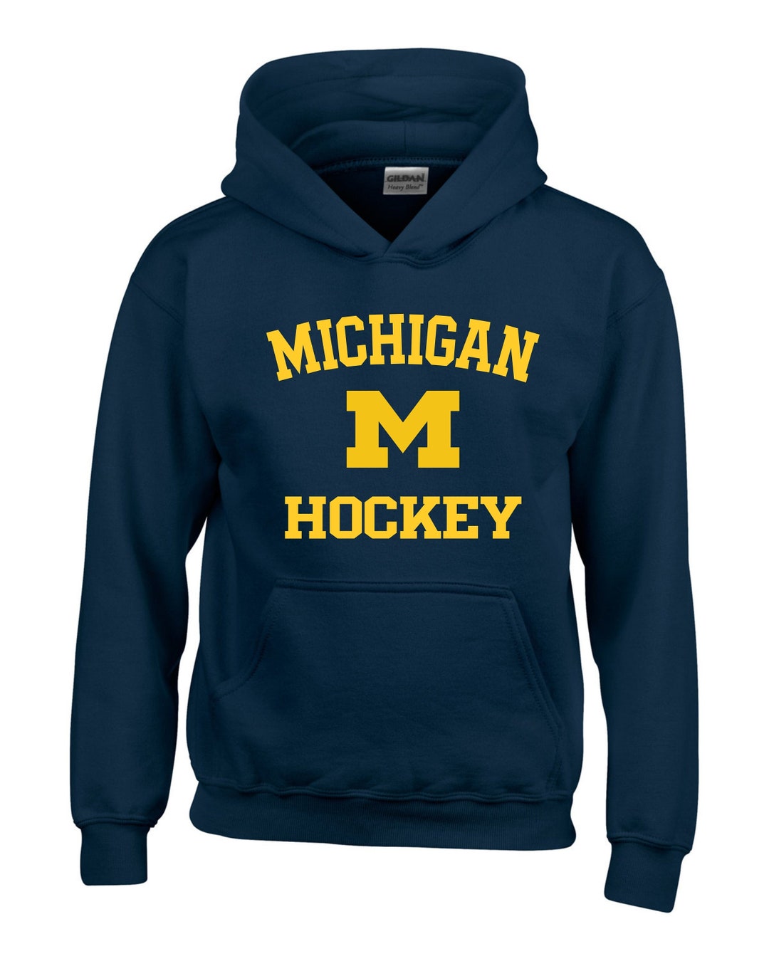 Michigan Hockey Sweatshirt, Uofm Crewneck College T-shirts, College ...