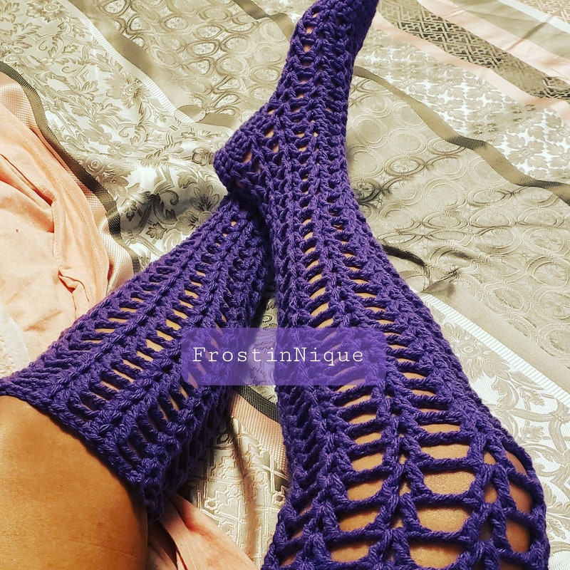 Thigh High Sock Pattern - Etsy