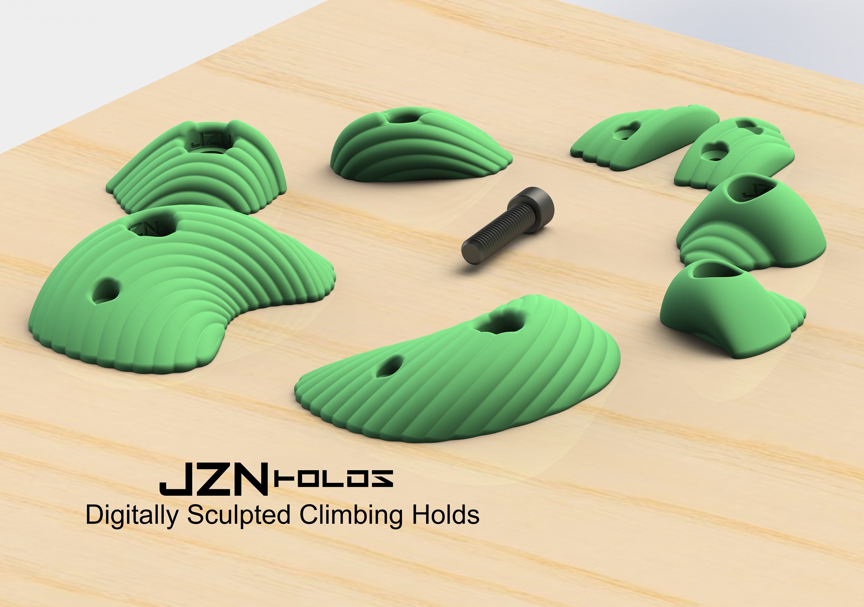 Bolt on Climbing Holds Swarm Foot Holds Set | Etsy