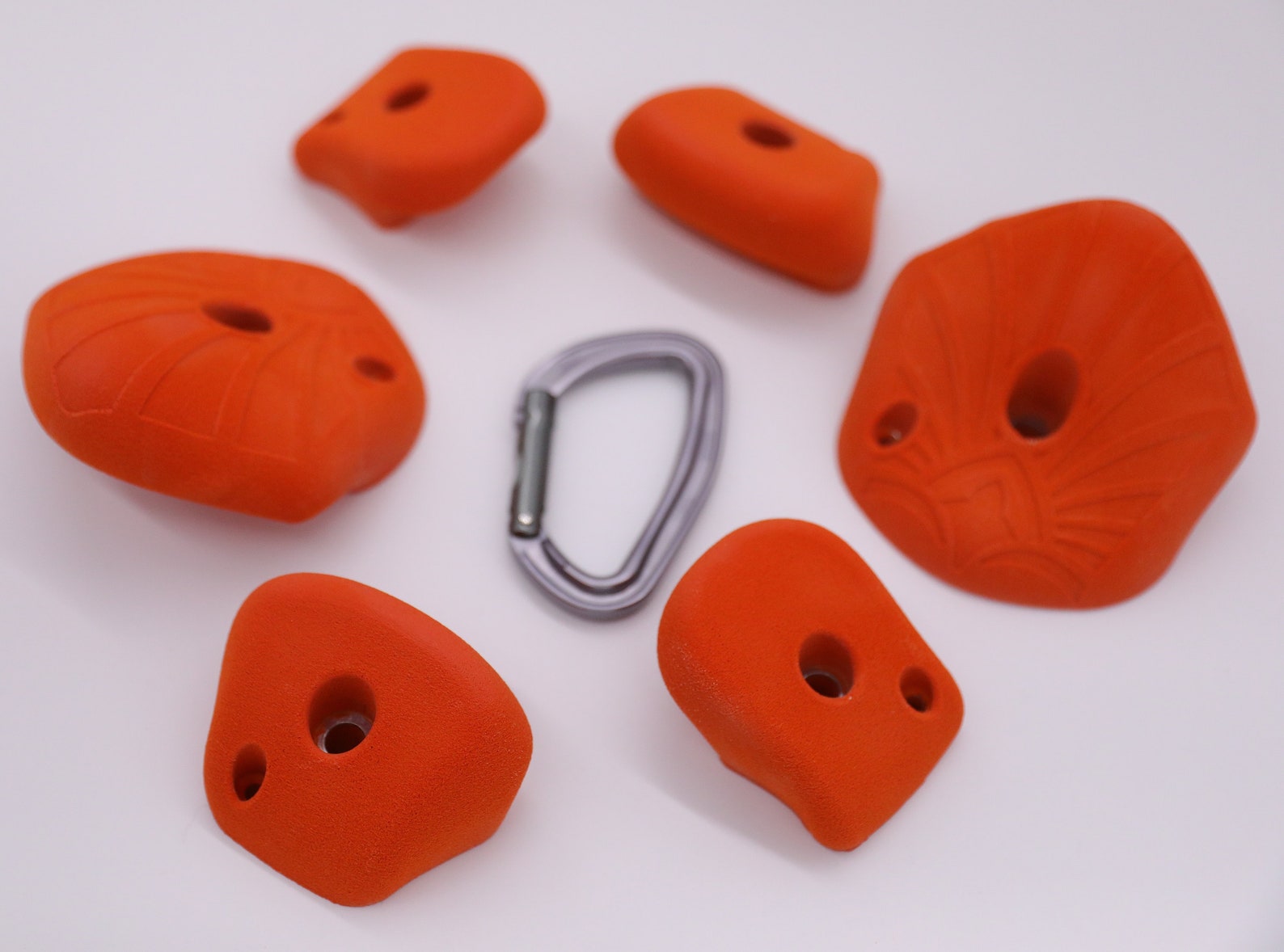 Jugs 6 Piece Set Bolt on Climbing Holds for Use With T-nuts - Etsy