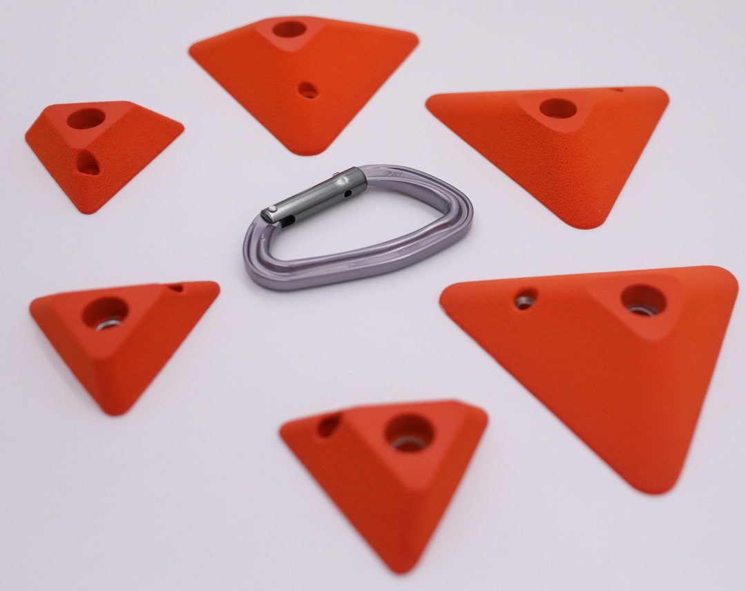 The Wedges, 6 Bolt on Climbing Holds for Use With T-nuts - Etsy
