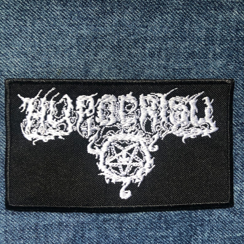 HYPOCRISY Old Logo Embroidered Patch Bloodbath Dark Tranquillity at the ...