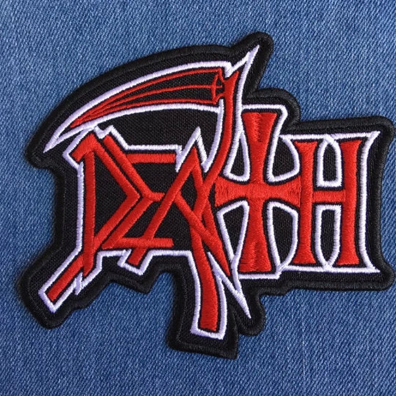 DEATH New Logo Embroidered Patch Obituary Morbid Angel Possessed ...