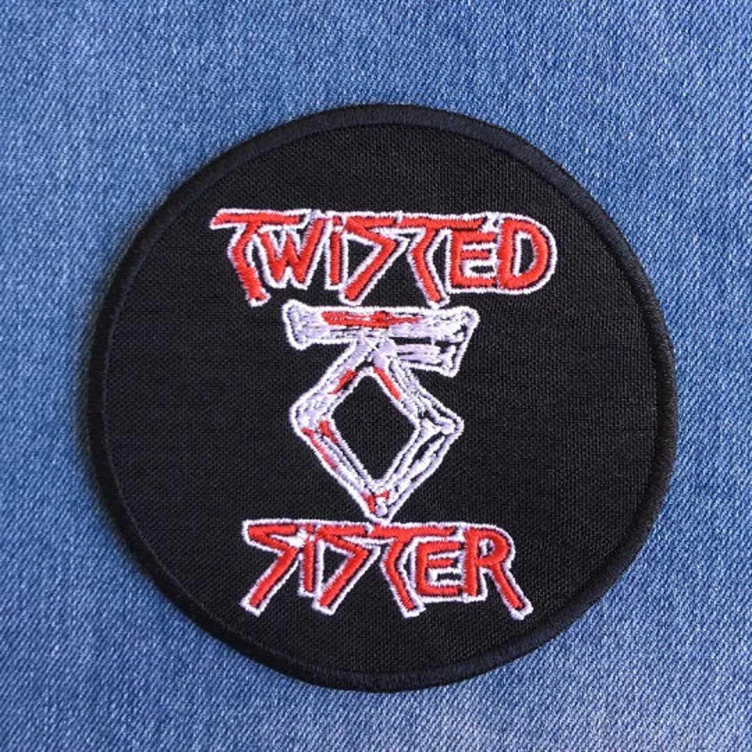 TWISTED SISTER Embroidered Patch Judas Priest Black Sabbath Ozzy ...