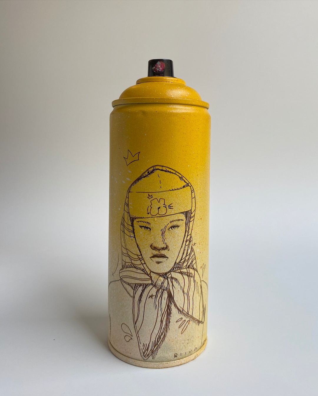 Linda Estonian Mythology Spray Can Art - Etsy