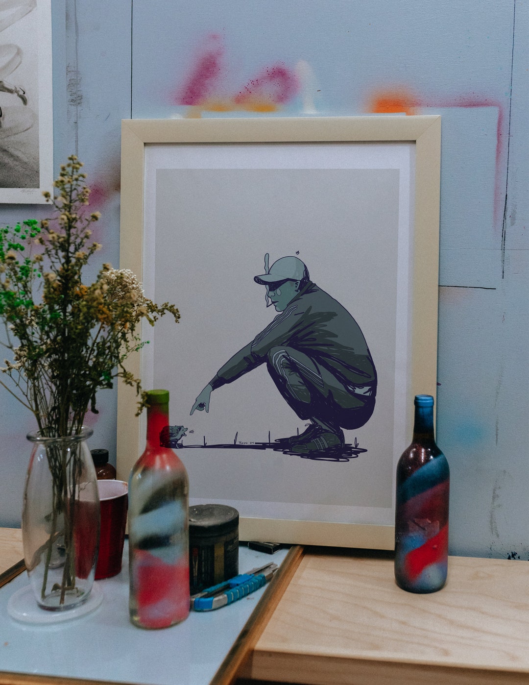 GOPNIK , Artwork by Riivo Kruuk Fine Art Print - Etsy