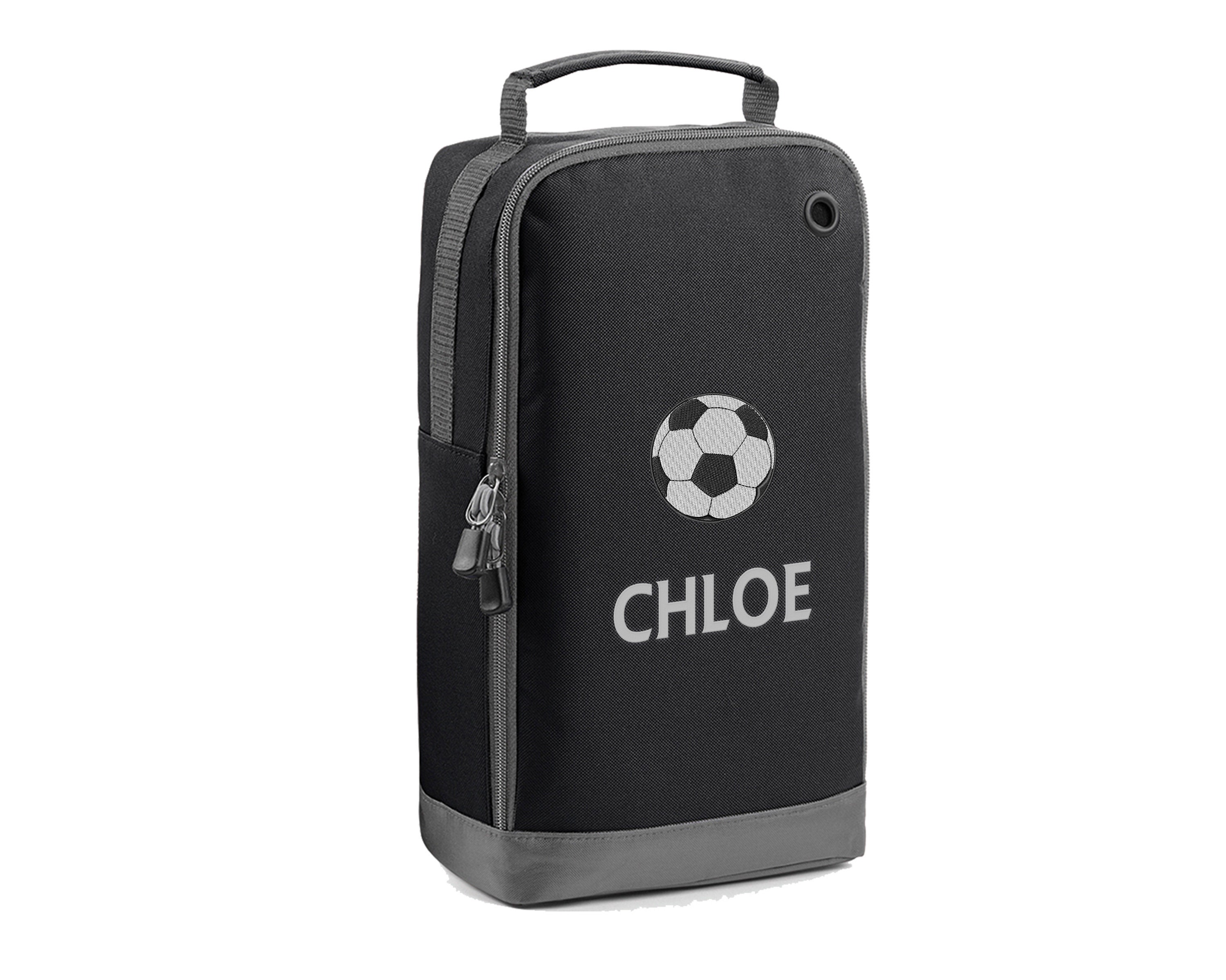 Personalised Football Boot Bag, Embroidered Kids Football Shoe Bag With ...