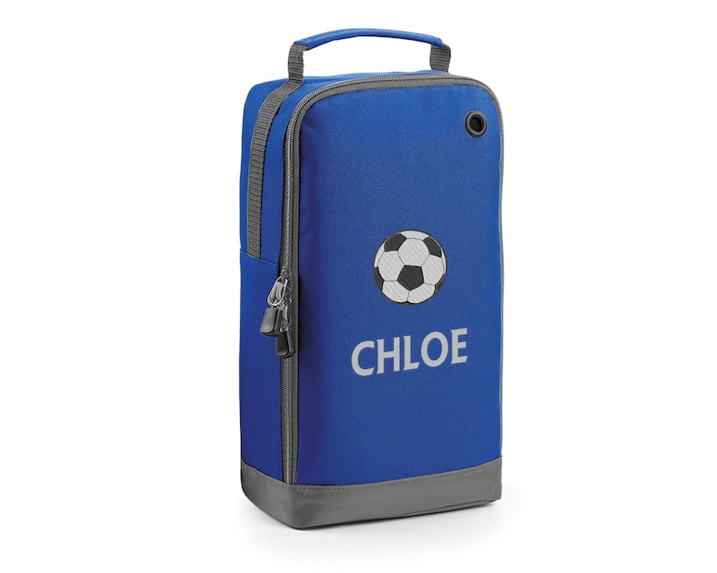Personalised Football Boot Bag, Embroidered Kids Football Shoe Bag With ...
