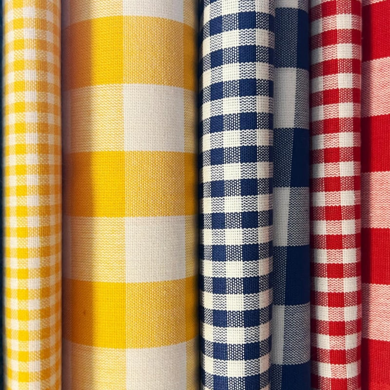 Checkered Fabric - Etsy