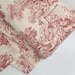 Toile De Jouy Pattern Fabric - Model 2 - Different Colors | Product ...