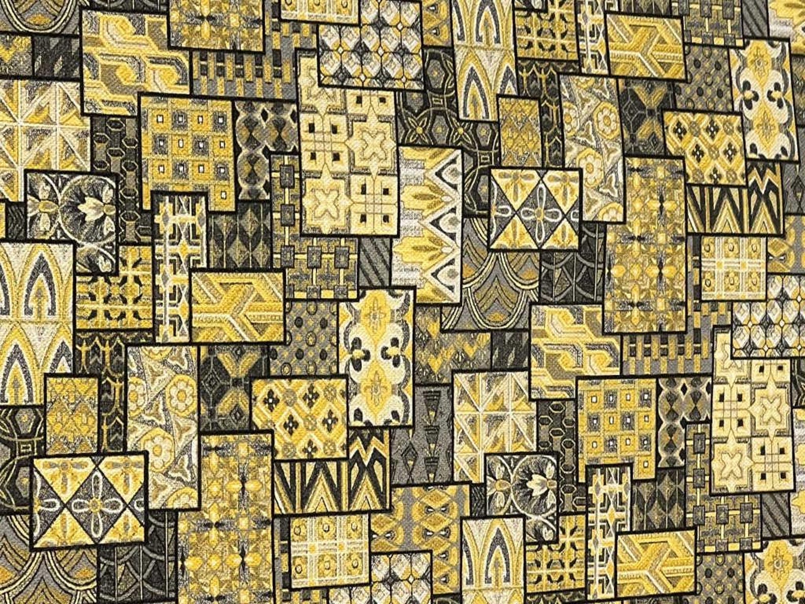 Tile Pattern - 2 Variations - Pattern Fabric | 100% Pure Cotton | 147 ...