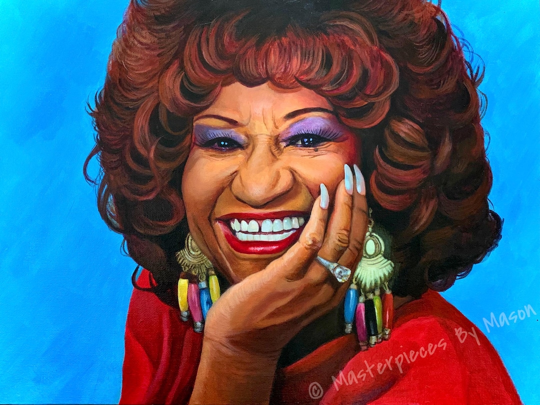 Celia Cruz Art Print – Queen of Salsa Music Wall Decor - Etsy