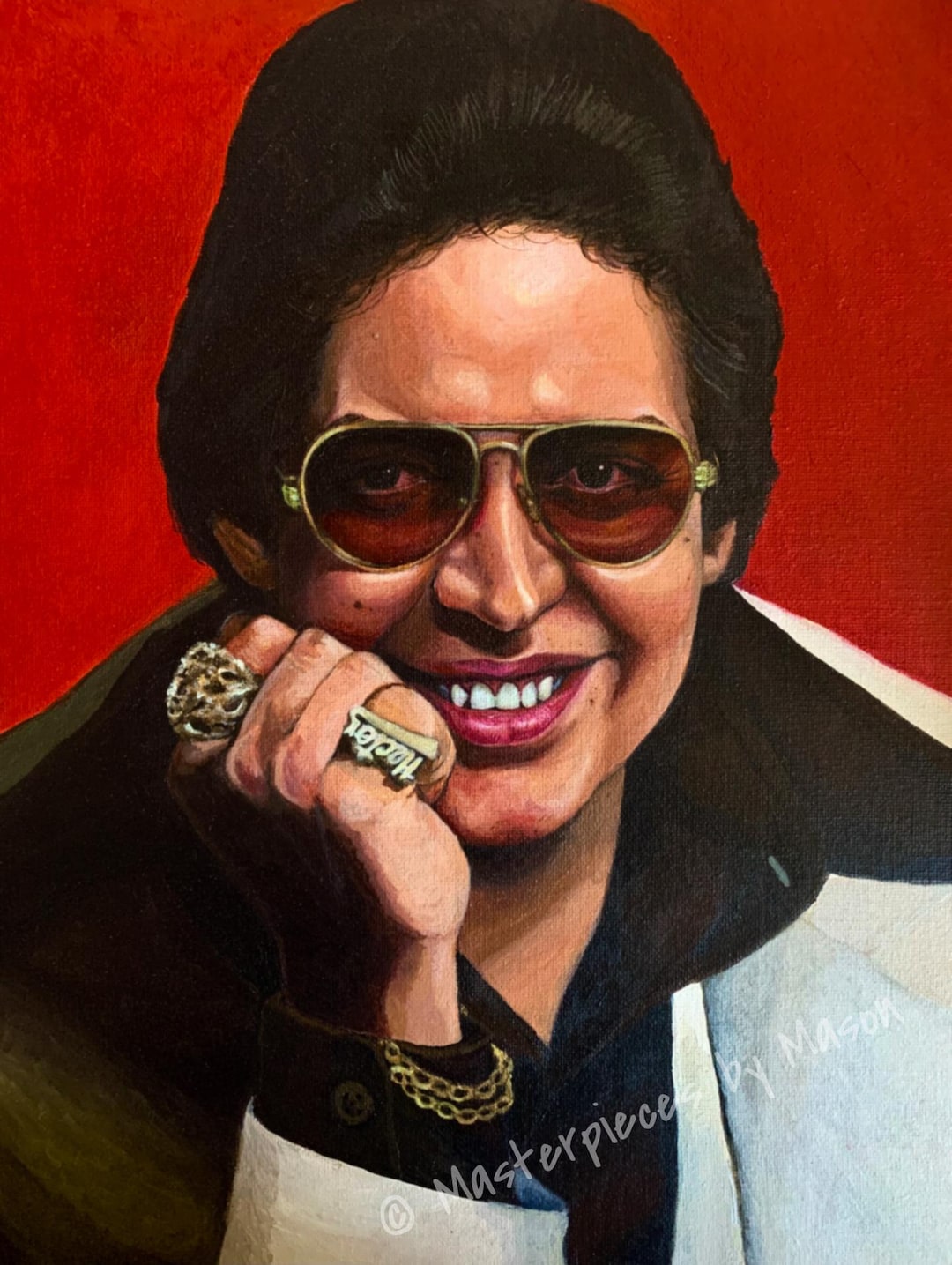 Héctor Lavoe Art Print – Salsa Music Icon Portrait, Latin Legend Wall ...