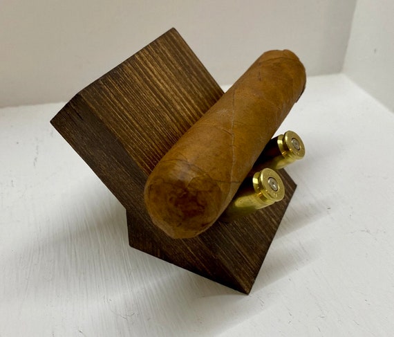 Cigar Stand dark Walnutcigar Rest Fathers Mothers | Etsy