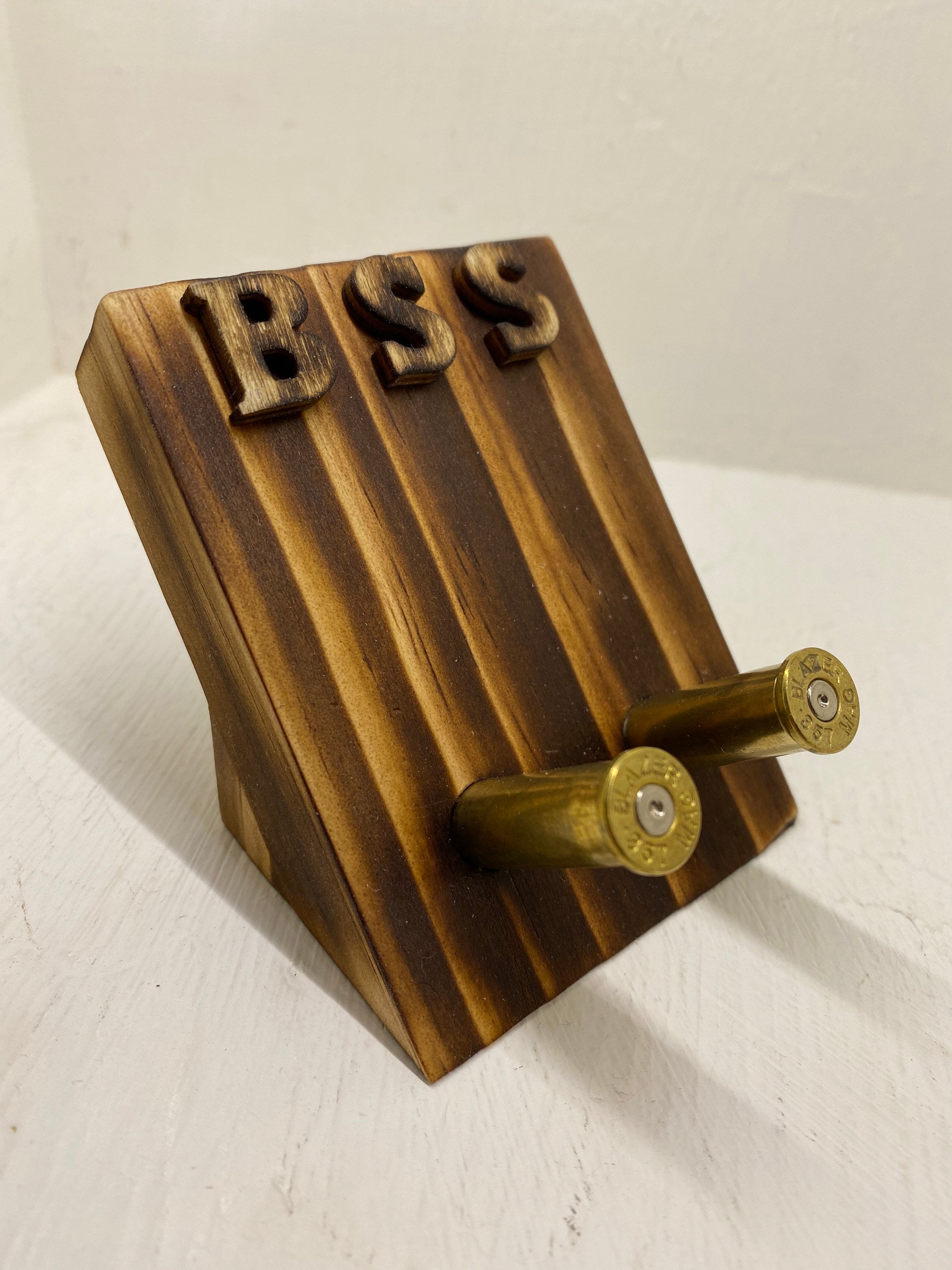 Cigar Stand Burned Wood Cigar Rest Fathers Mothers | Etsy