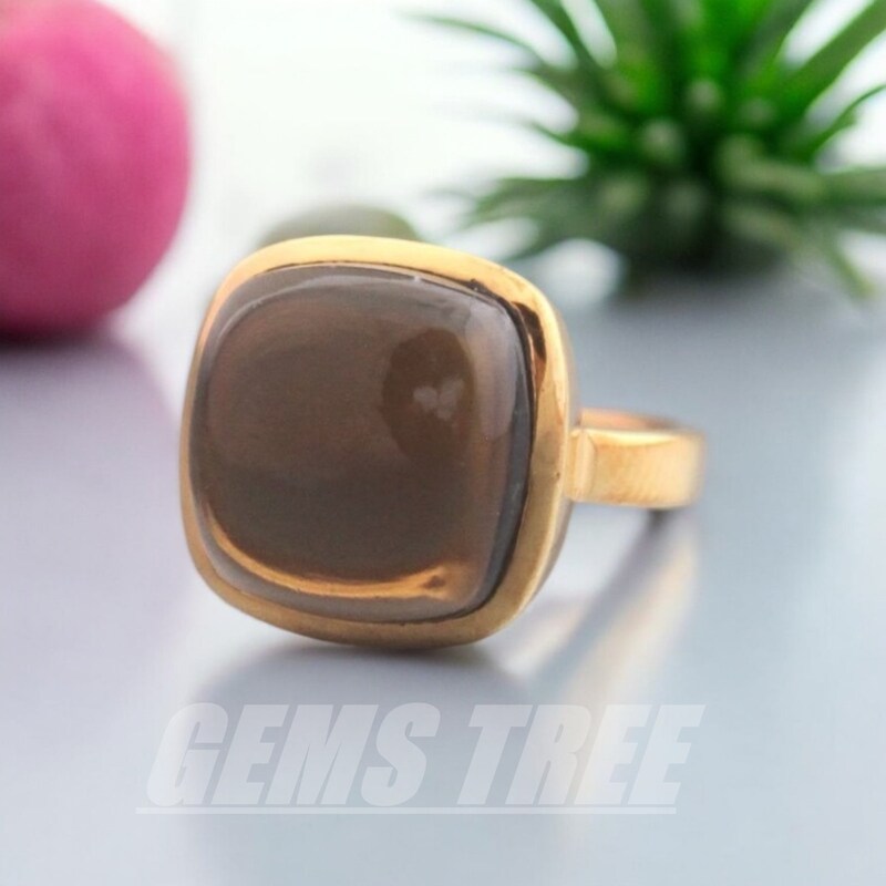 Brown Ring - Etsy