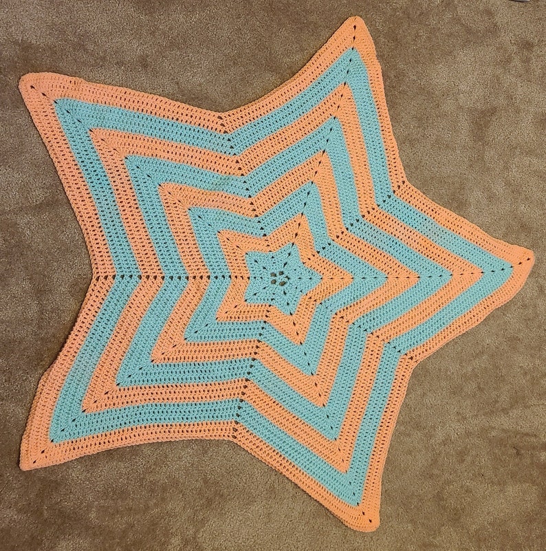 5-point Star Blanket - Etsy