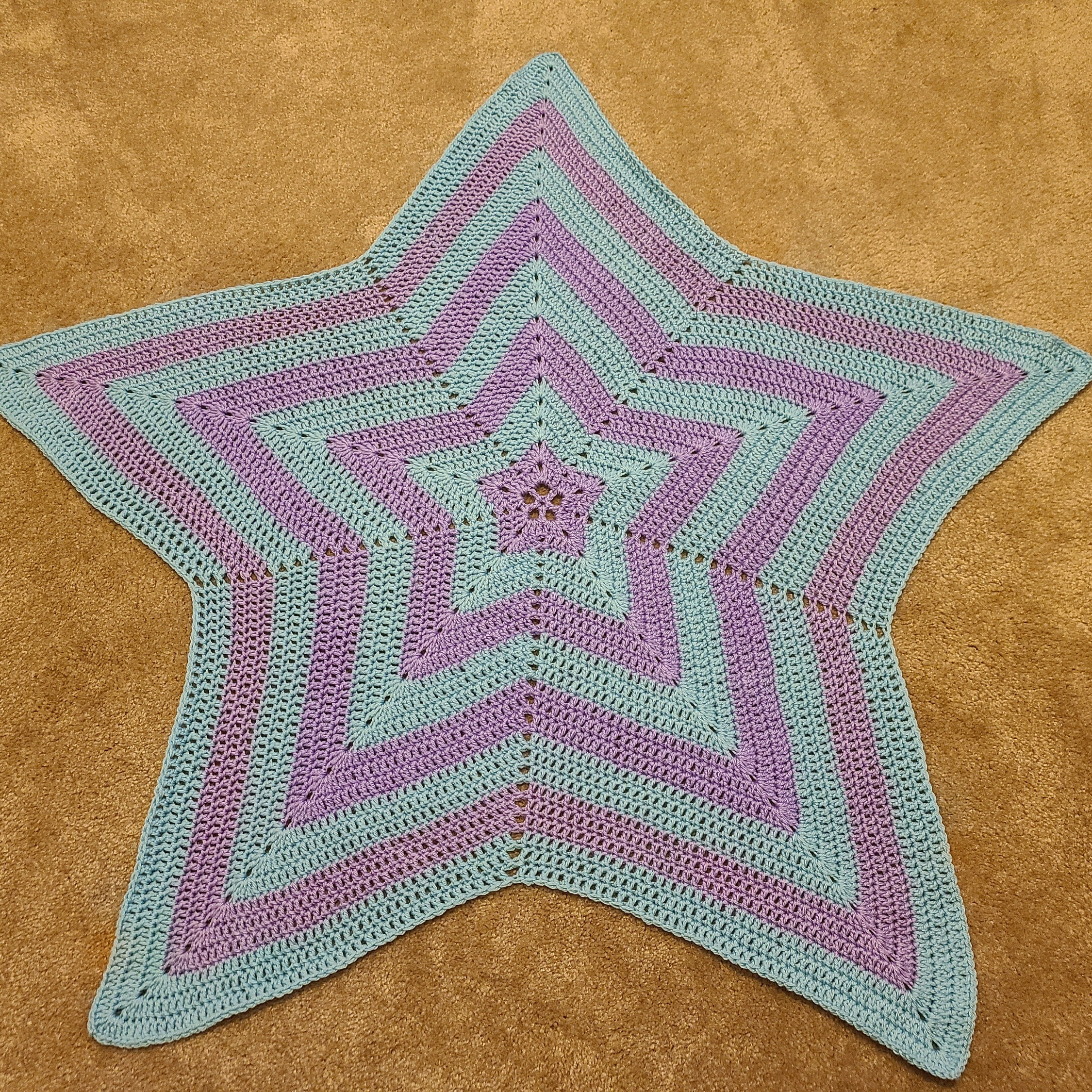 5-point Star Blanket - Etsy