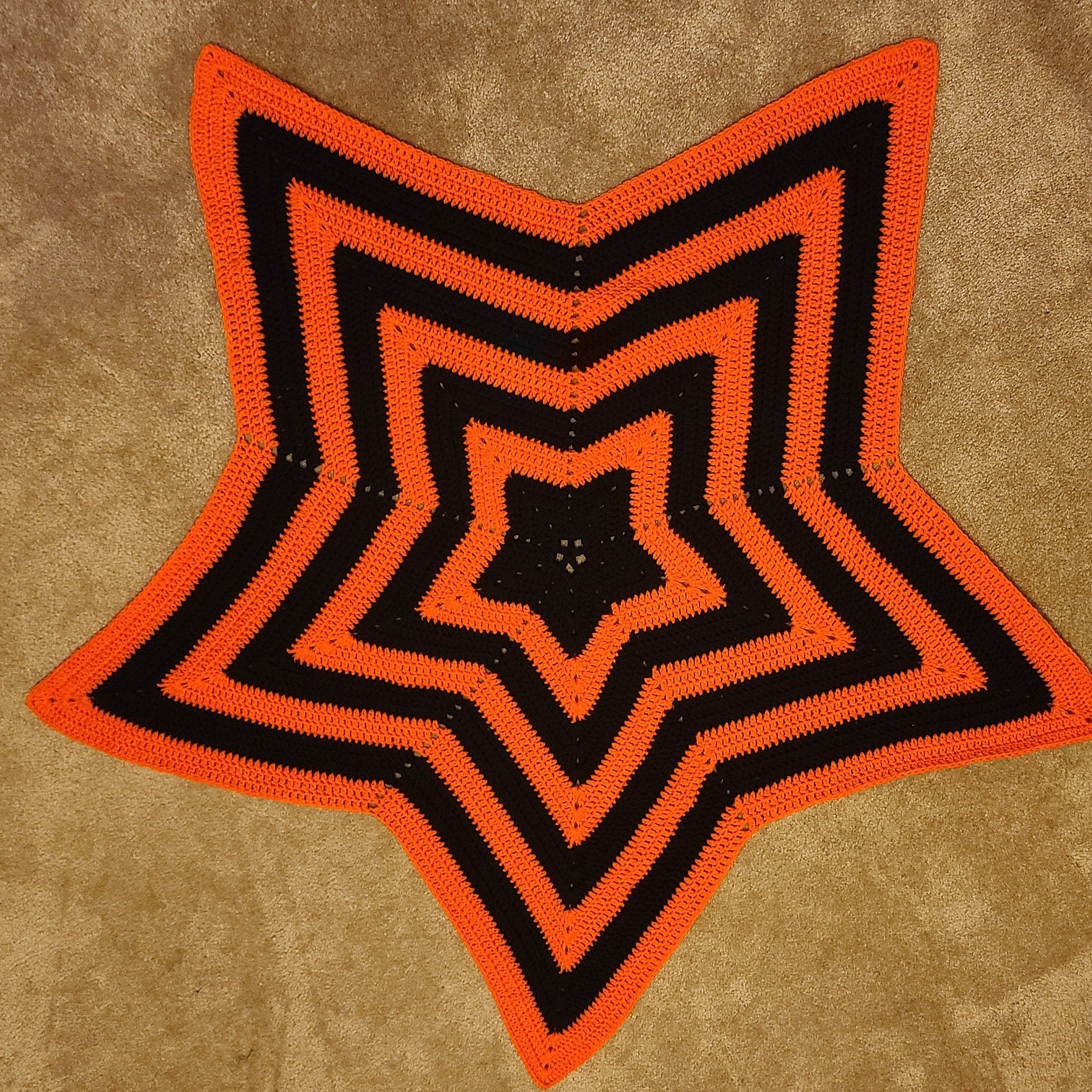 5-point Star Blanket - Etsy
