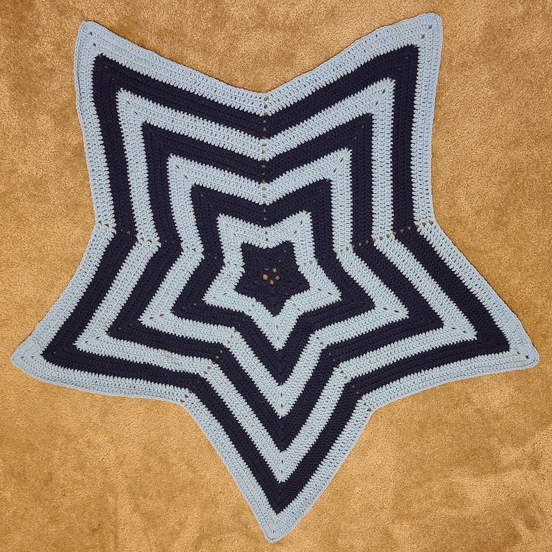 5-point Star Blanket - Etsy