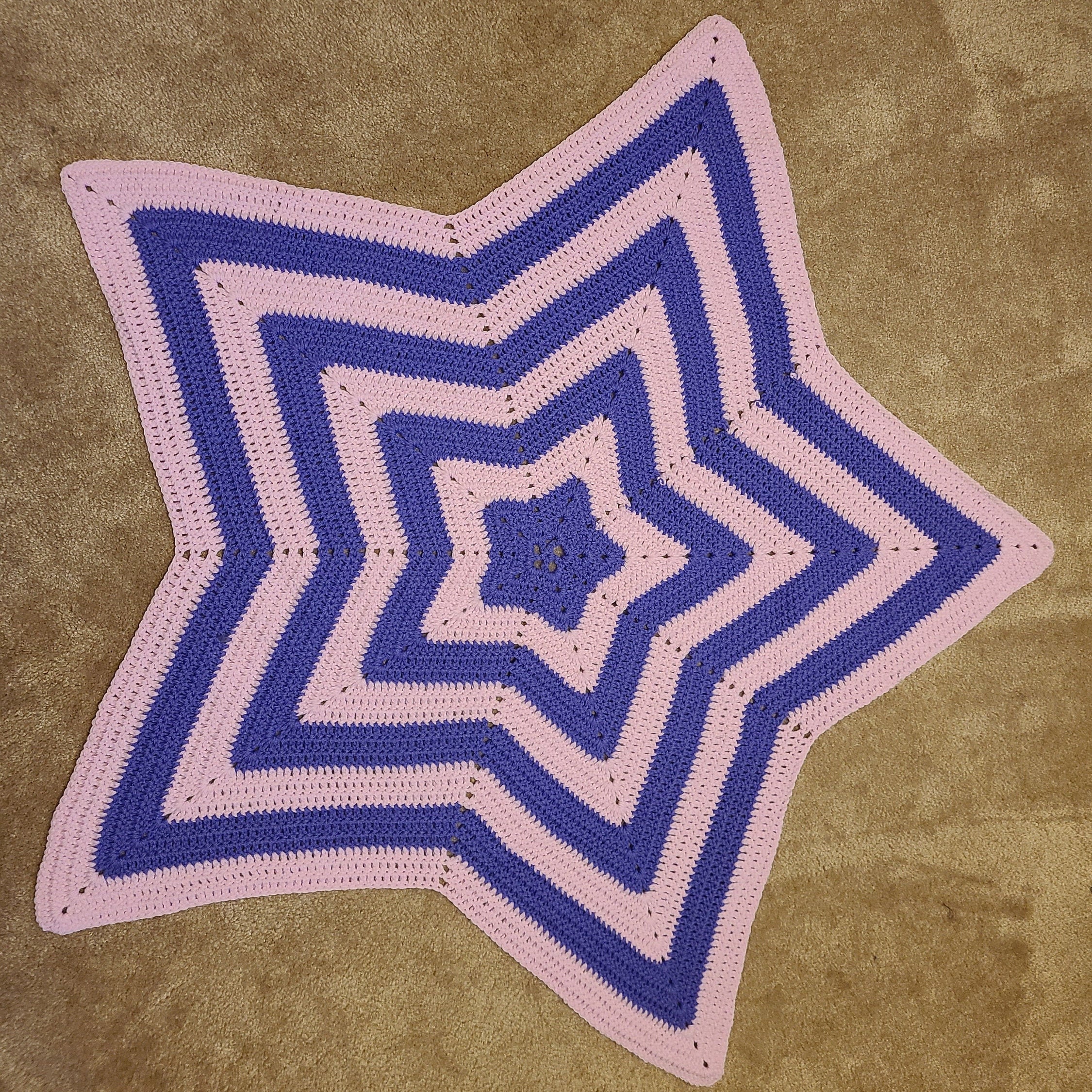 5-point Star Blanket - Etsy