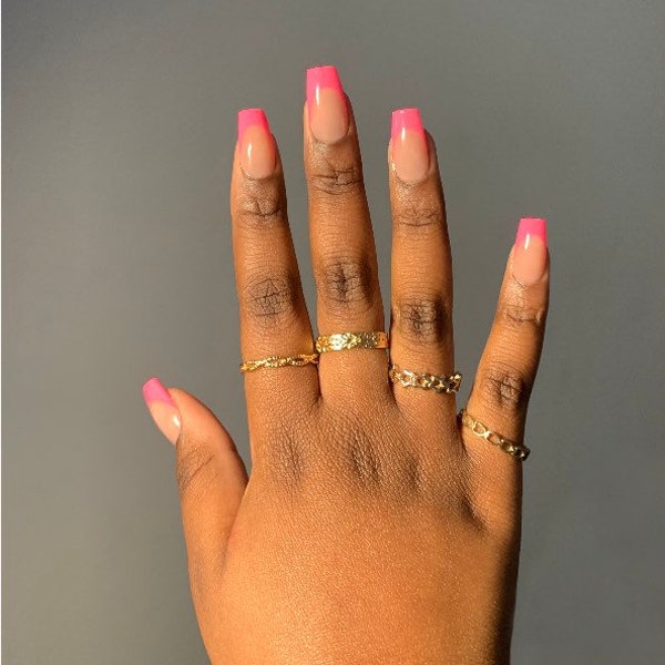 Stick on French Tip - Etsy