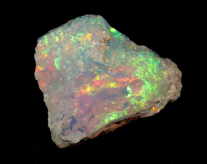 4.45 Karat AA Qualität Natürlicher äthiopischer Opal Edelstein Anhänger ...