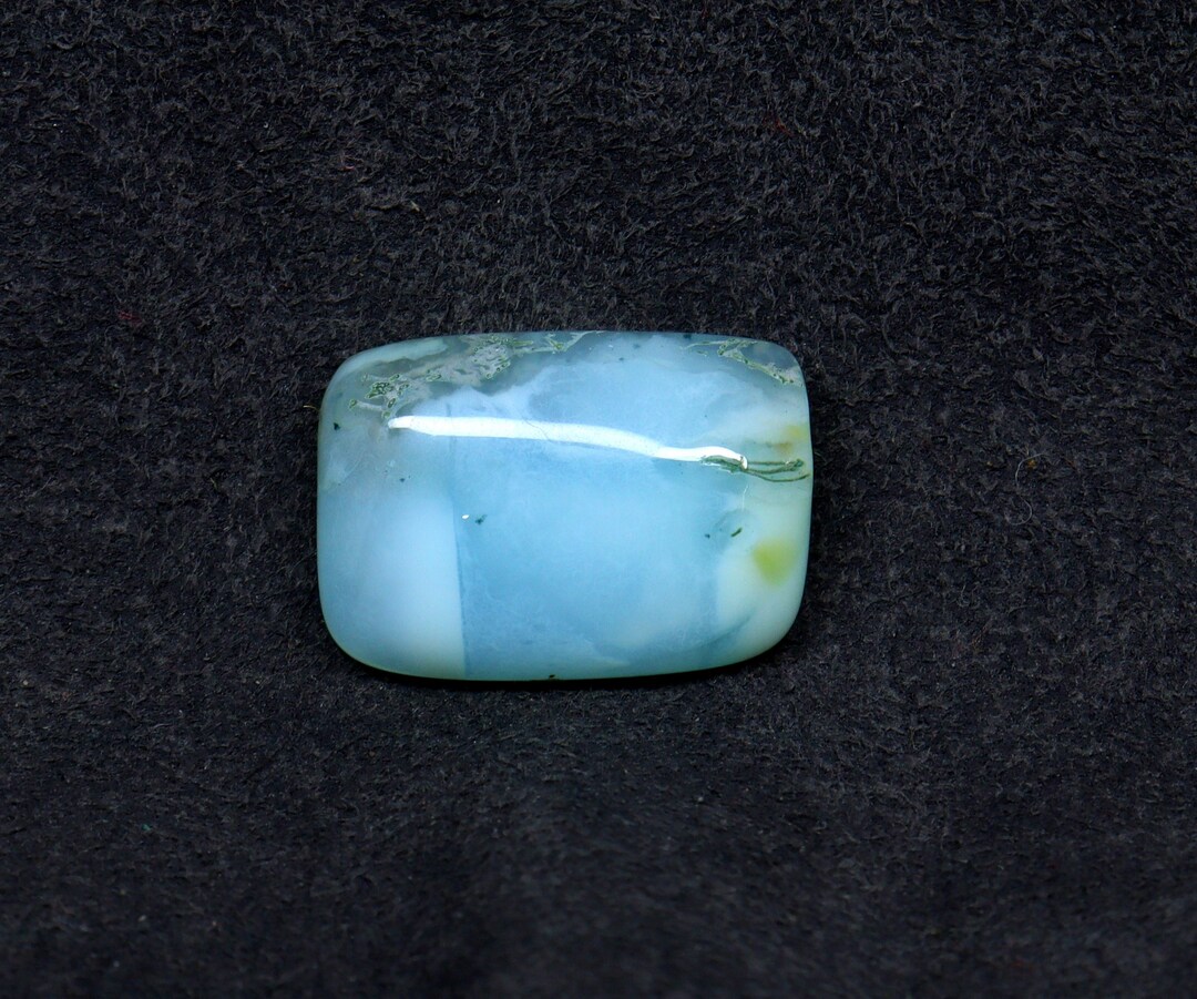 Natural Larimar Gemstone Pectolite Stone Larimar Sky Larimar Cabochon ...