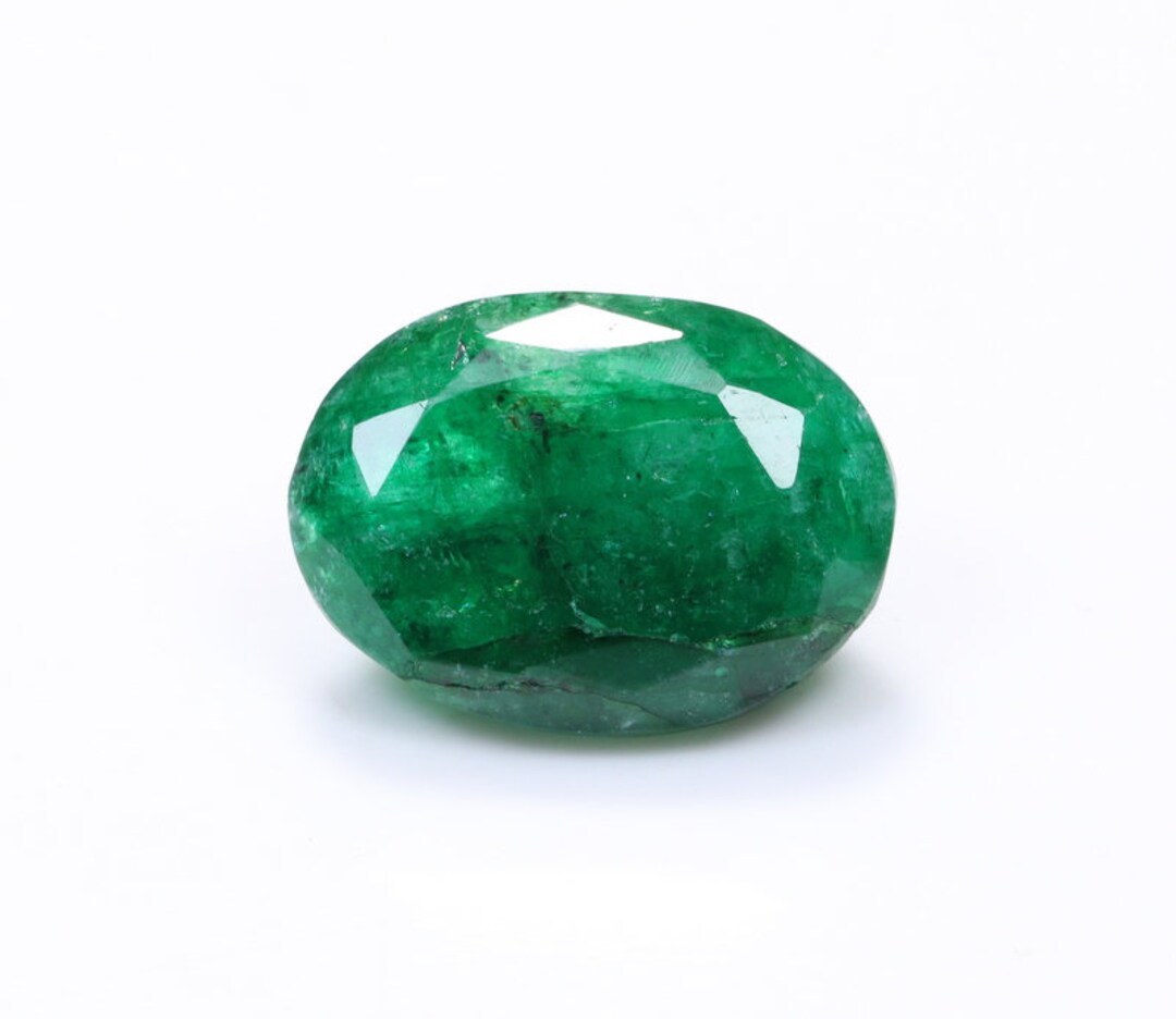 Genuine Emerald Gemstone 16x12mm Oval Shape Green Color - Etsy
