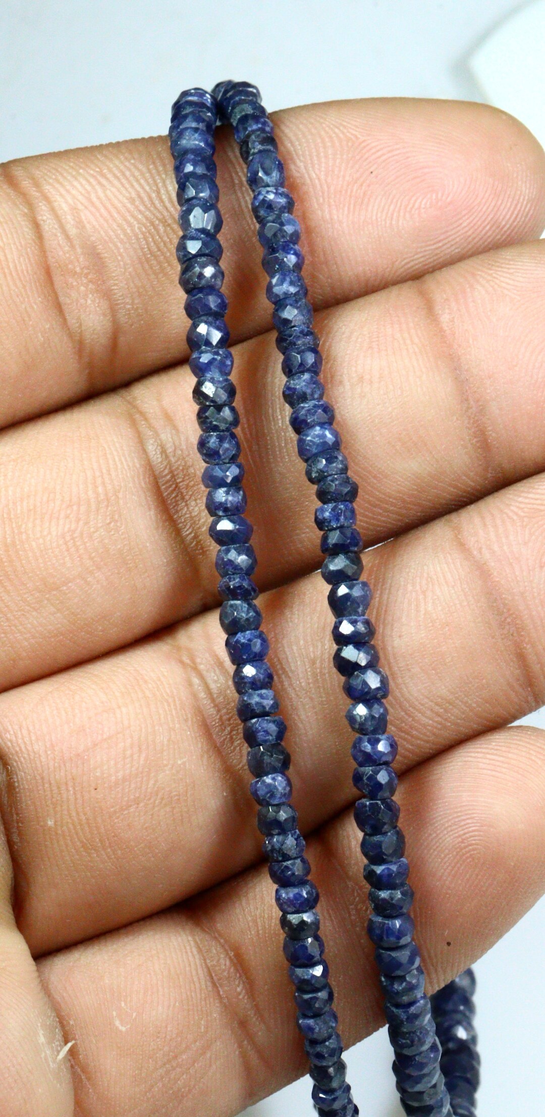 Feine Qualität Blau Saphir Facettiert Edelstein Natürliche Saphir ...