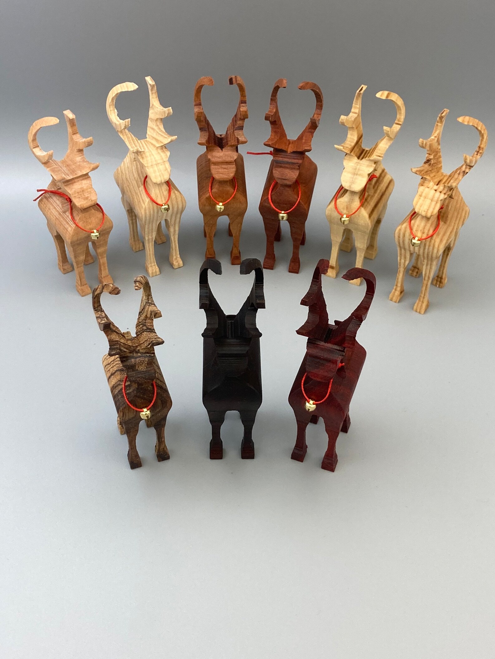 Holiday 3-D Bandsaw Wooden Reindeer - Etsy